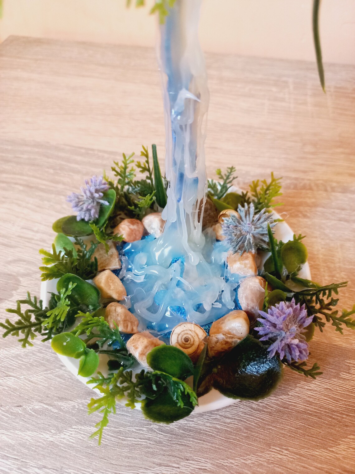 Floating Tea Cups, Forest Waterfall, Levitating Cup, Gift for Him ...