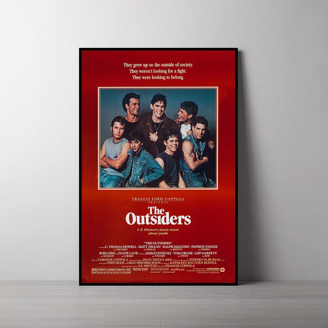 The Outsiders Movie Poster Canvas Prints Wall Art Home Decor - Etsy