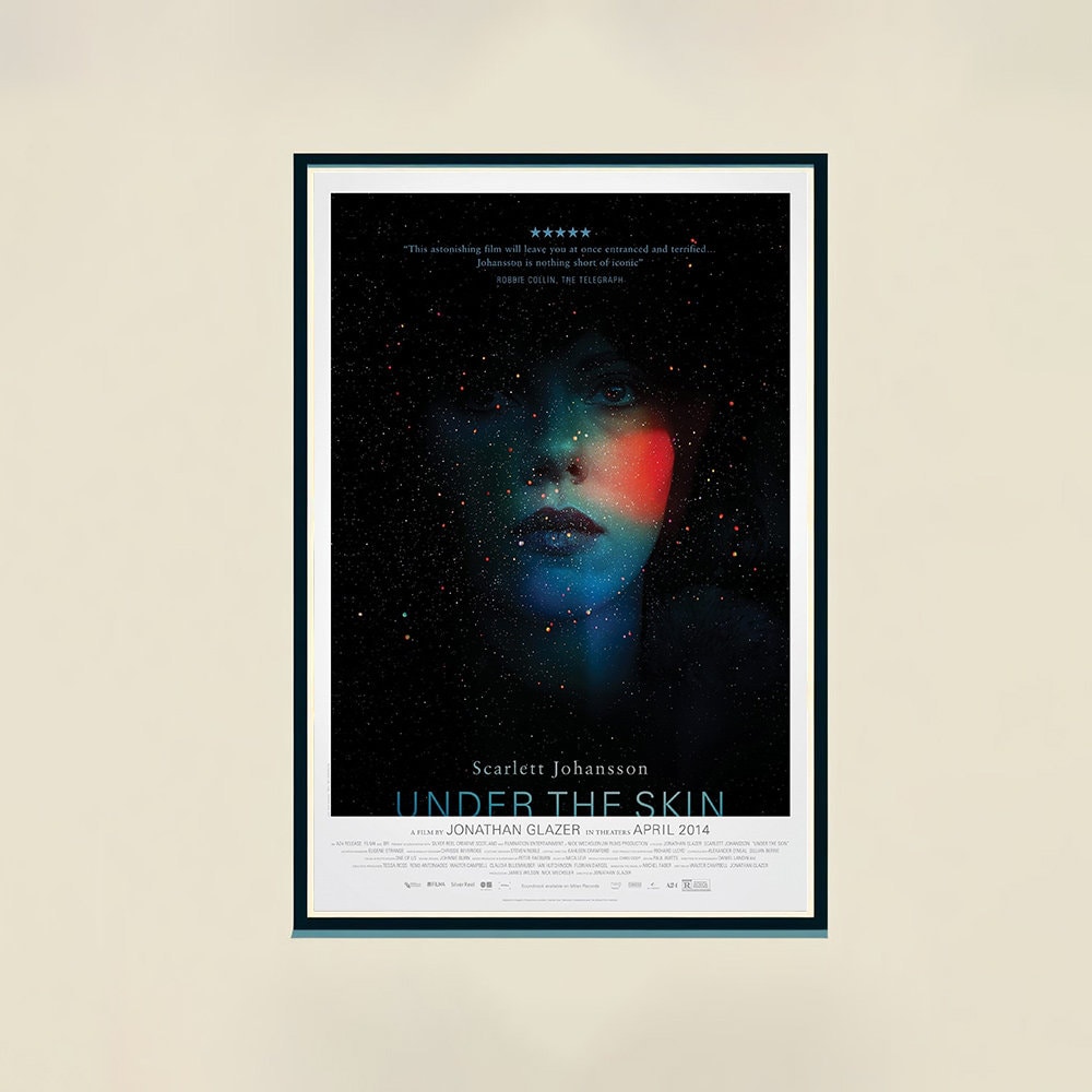 Under the Skin Movie Poster, Canvas Prints Wall Art Home Decor, Poster ...
