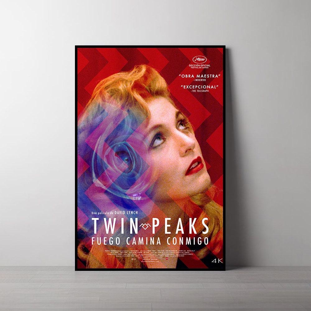 Twin Peaks Movie Poster, Canvas Prints Wall Art Home Decor, Poster Art ...