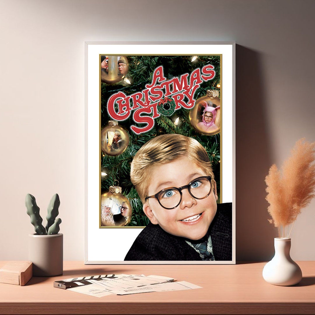 A Christmas Story Movie Poster Canvas Prints Wall Art Home - Etsy