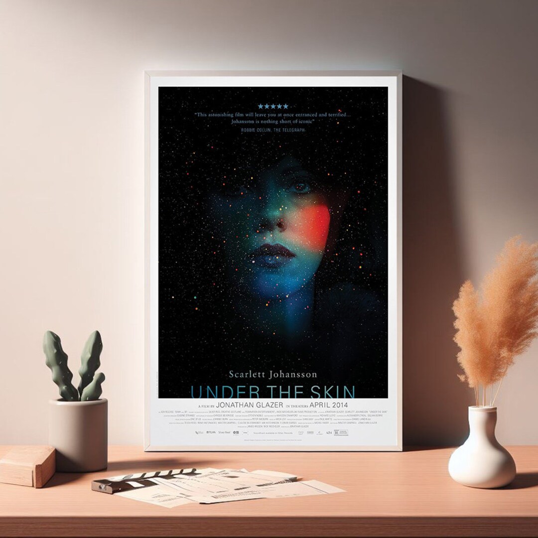 Under the Skin Movie Poster, Canvas Prints Wall Art Home Decor, Poster ...