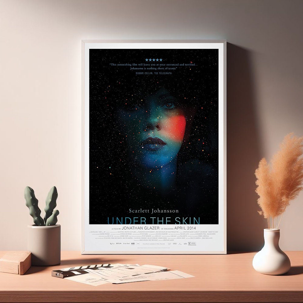 Under the Skin Movie Poster, Canvas Prints Wall Art Home Decor, Poster ...