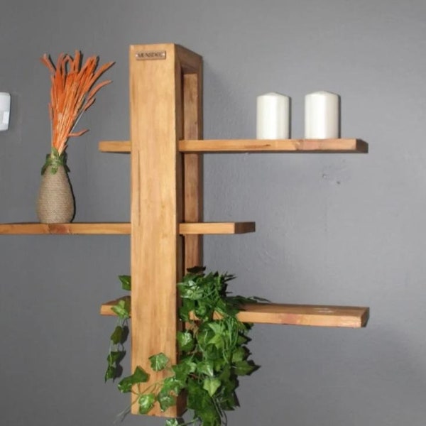 Natural Wood Shelf - Etsy