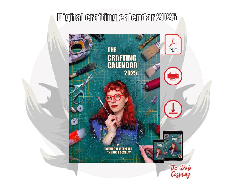 The Crafting Calendar DIGITAL PDF - Etsy