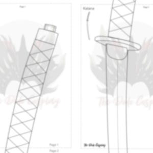 10 Basic Sword Blueprints - DIGITAL PDF - A4 - Etsy