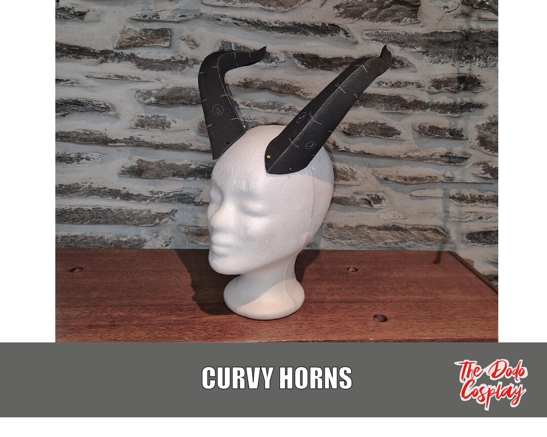 Curvy Horns - DIGITAL PATTERNS - A4 PDF - Etsy