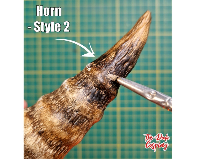 Horns - Style 2 (with EVA Foam) - Texture Tutorial - PDF DOWNLOAD - Etsy