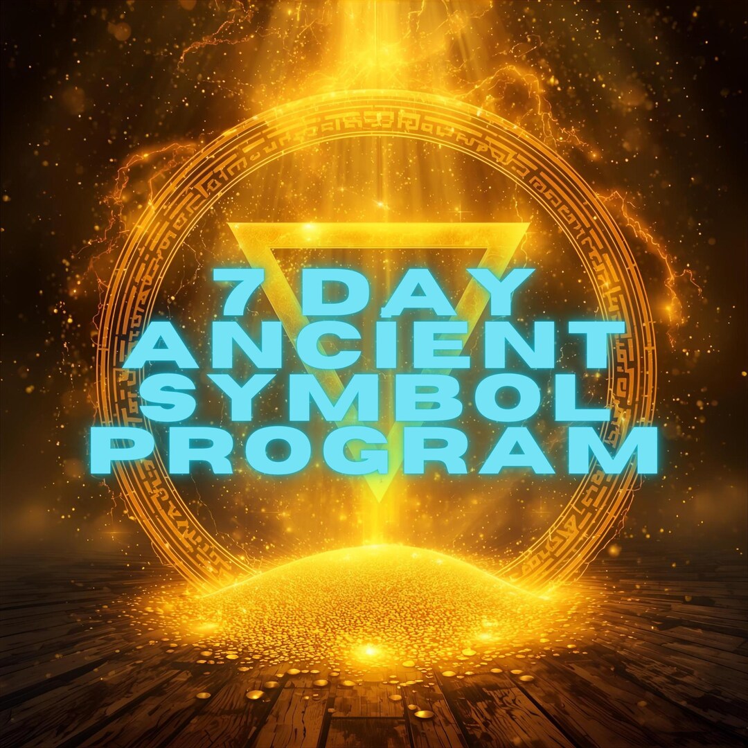 7-day Ancient Symbol Program – Digital Guide for Money & Luck - Etsy