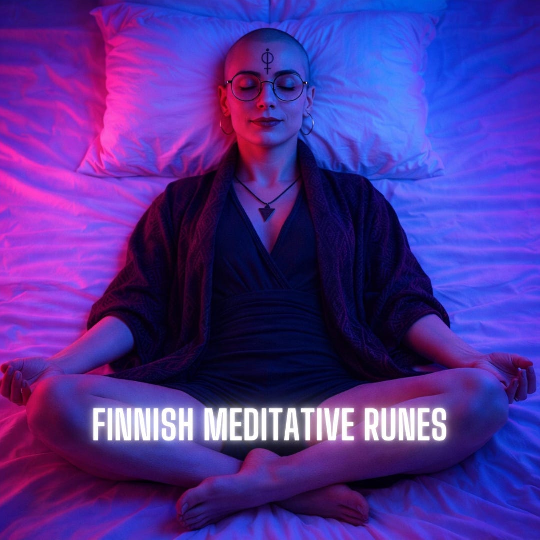 Finnish Meditative Shamanic Runes Guide: Symbols for Meditation, Astral ...
