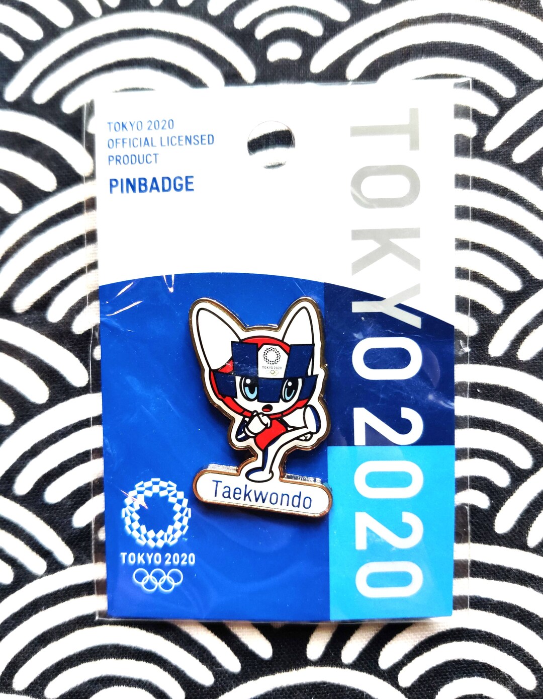 Tokyo 2020 Olympics Official Pin Badge Taekwondo *tokyo Olympics "japan ...