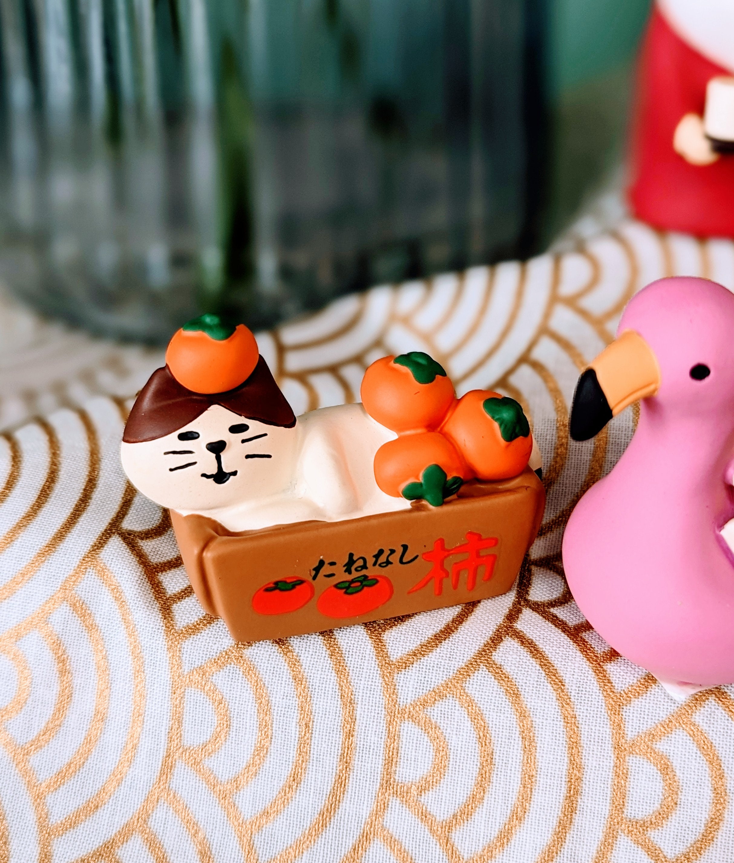 Authentic Japanese Kawaii Cat Figurines *cat Lovers*gift for Cat Lovers ...