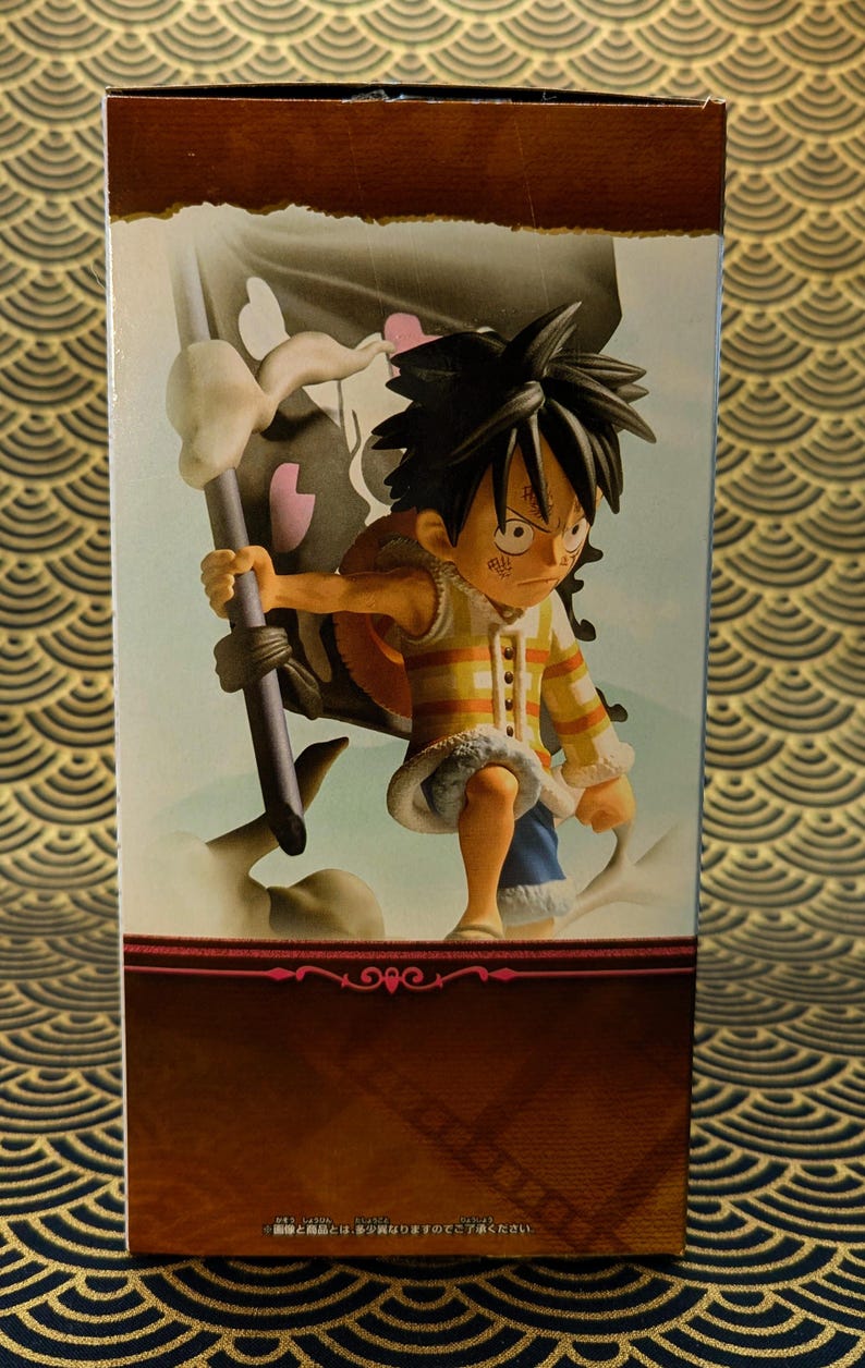One Piece Luffy Figurine – Drum Island Arc – Iconic Flag Scene – Anime ...