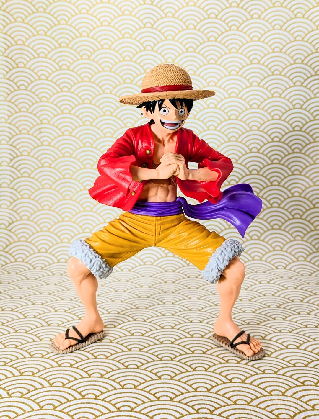 One Piece Monkey D Luffy Grandista Figure – 25th Anniversary Edition ...
