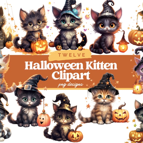Halloween Clipart - Etsy