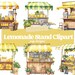 Lemonade Stand Clipart, Lemonade PNG, Summer Clipart, Pink Lemonade ...