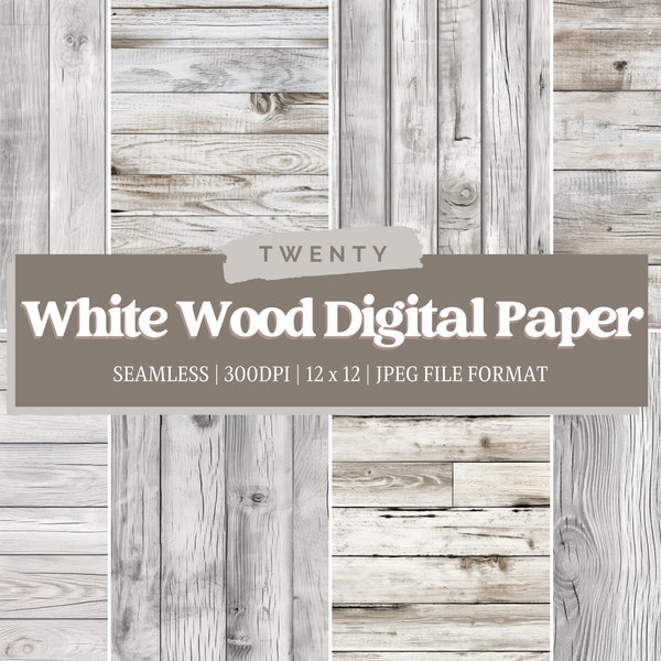 White Washed Wood - Etsy