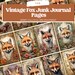 Fox Junk Journal Pages Printable, Fox Junk Journal Kit, Junk Journal ...