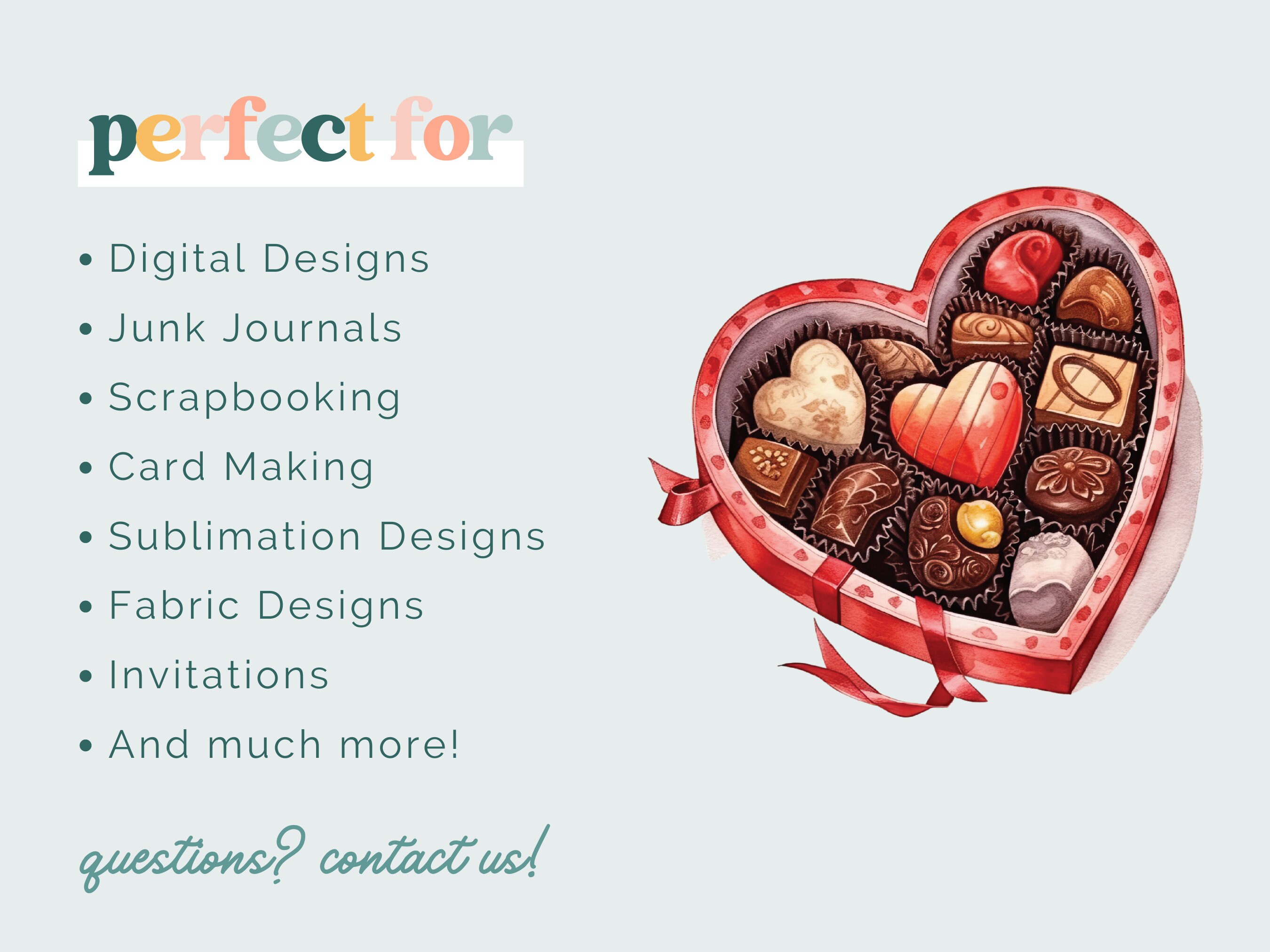 Watercolor Chocolate Clipart Sweets Clipart Bundle Kawaii - Etsy