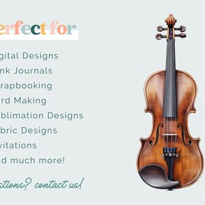 Watercolor Musical Instruments Clipart - Orchestra Download - Instant ...