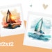 Watercolor Sailboat Clipart, Watercolor Sailboat PNG, Watercolor ...