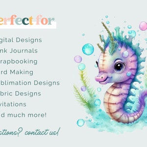 Watercolour Under the Sea Clipart - Turtles Shells PNG Digital Image ...