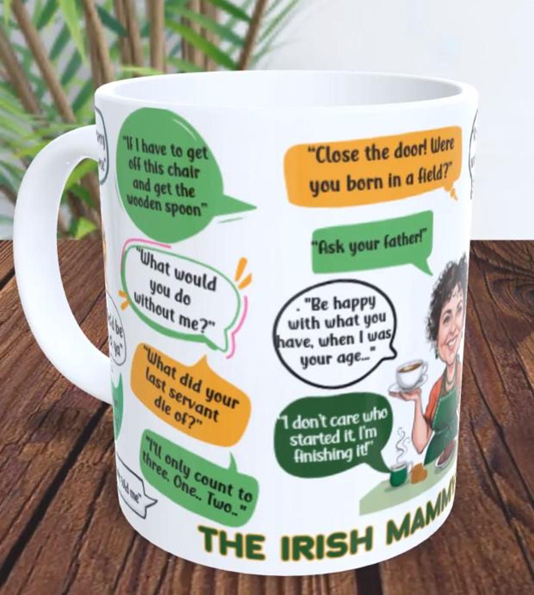 Irish Mammy Sayings Mug–funny Irish Mum Gift, Mother’s Day Mug ...