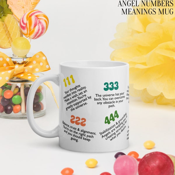 Angel Number Mug - Etsy