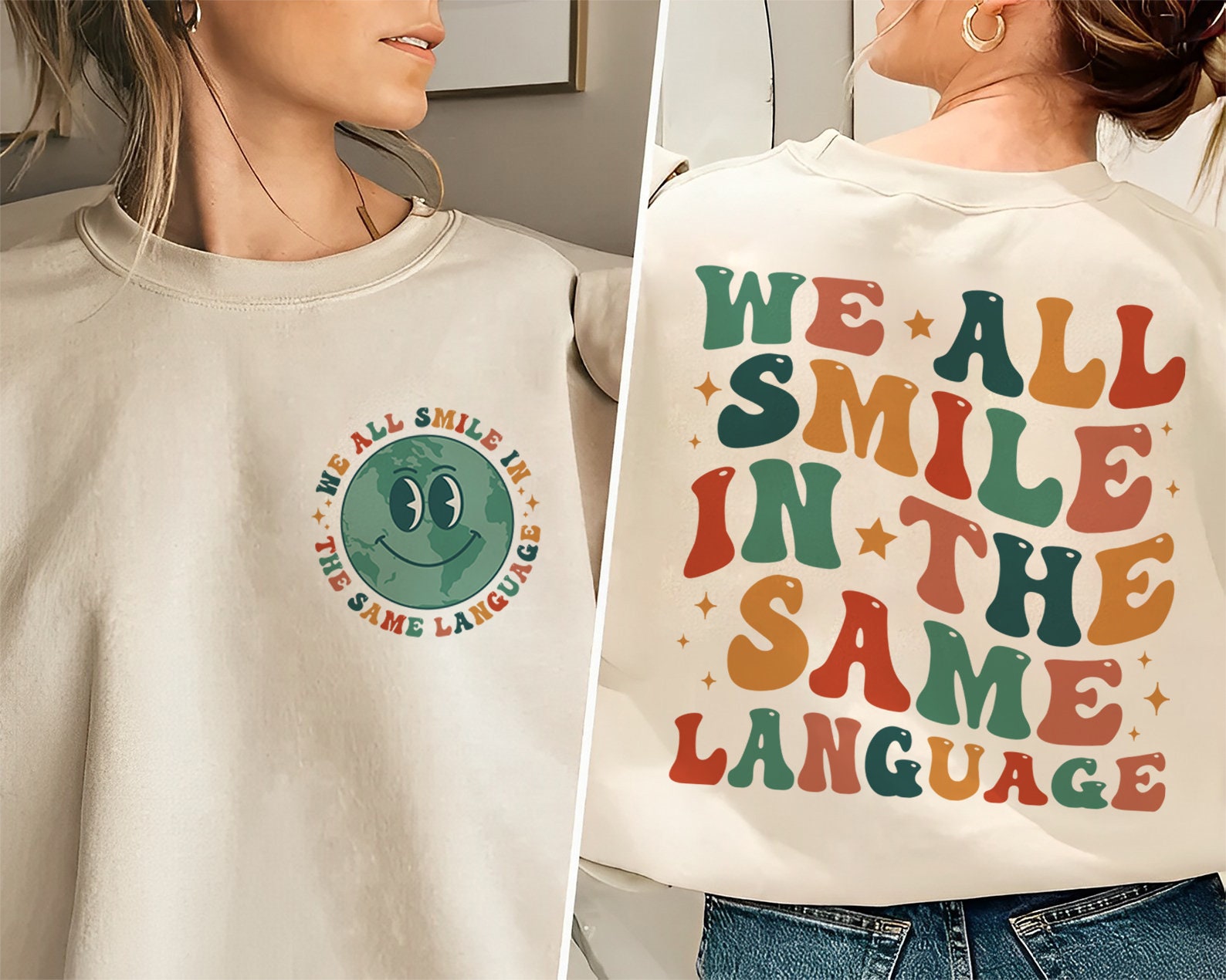 We All Smile In The Same Language Celebrate Diversity, 53% OFF
