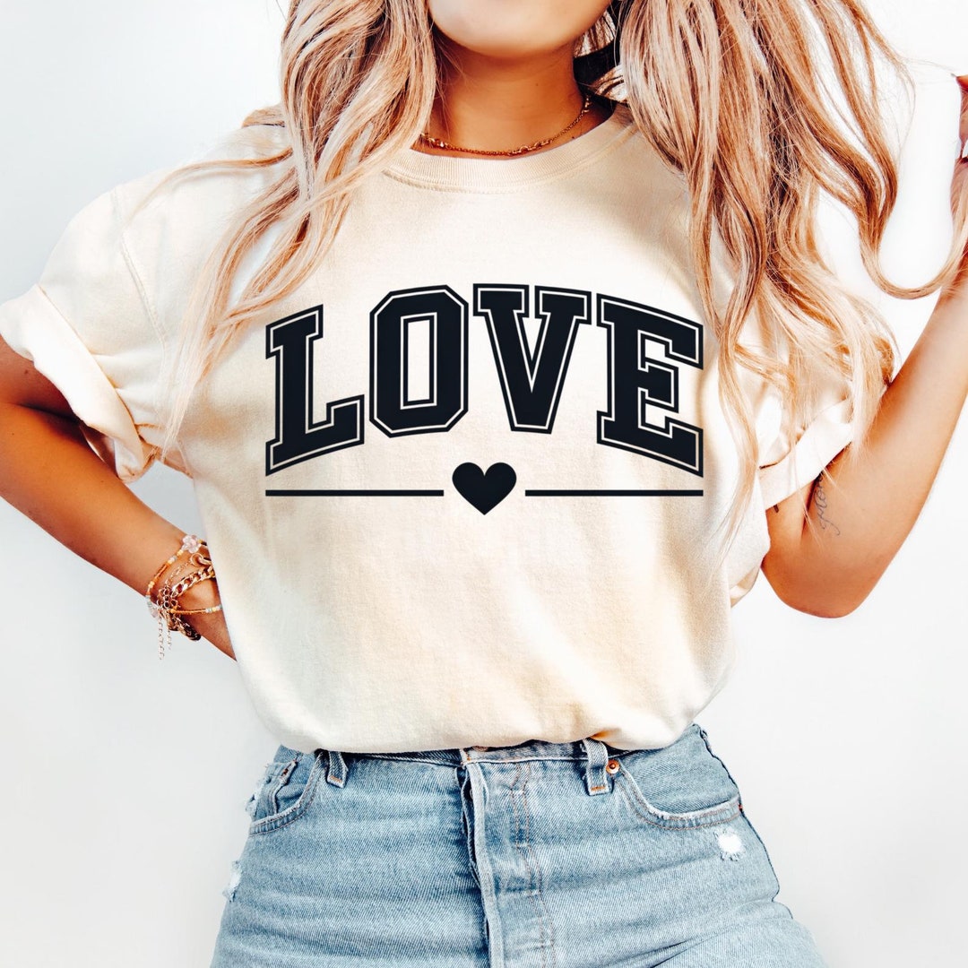 Love Png File, Love Png, Love Png Designs, Varsity Love Png - Valentine ...