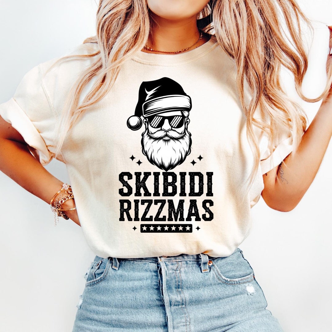 Skibidi Rizzmas PNG, Merry Rizzmas Png, Santa Bruh Christmas PNG, Rizz ...