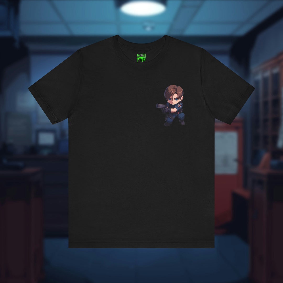 Resident Evil 2 Influenced CHIBI Leon S. Kennedy SD Chibi Evil Short ...