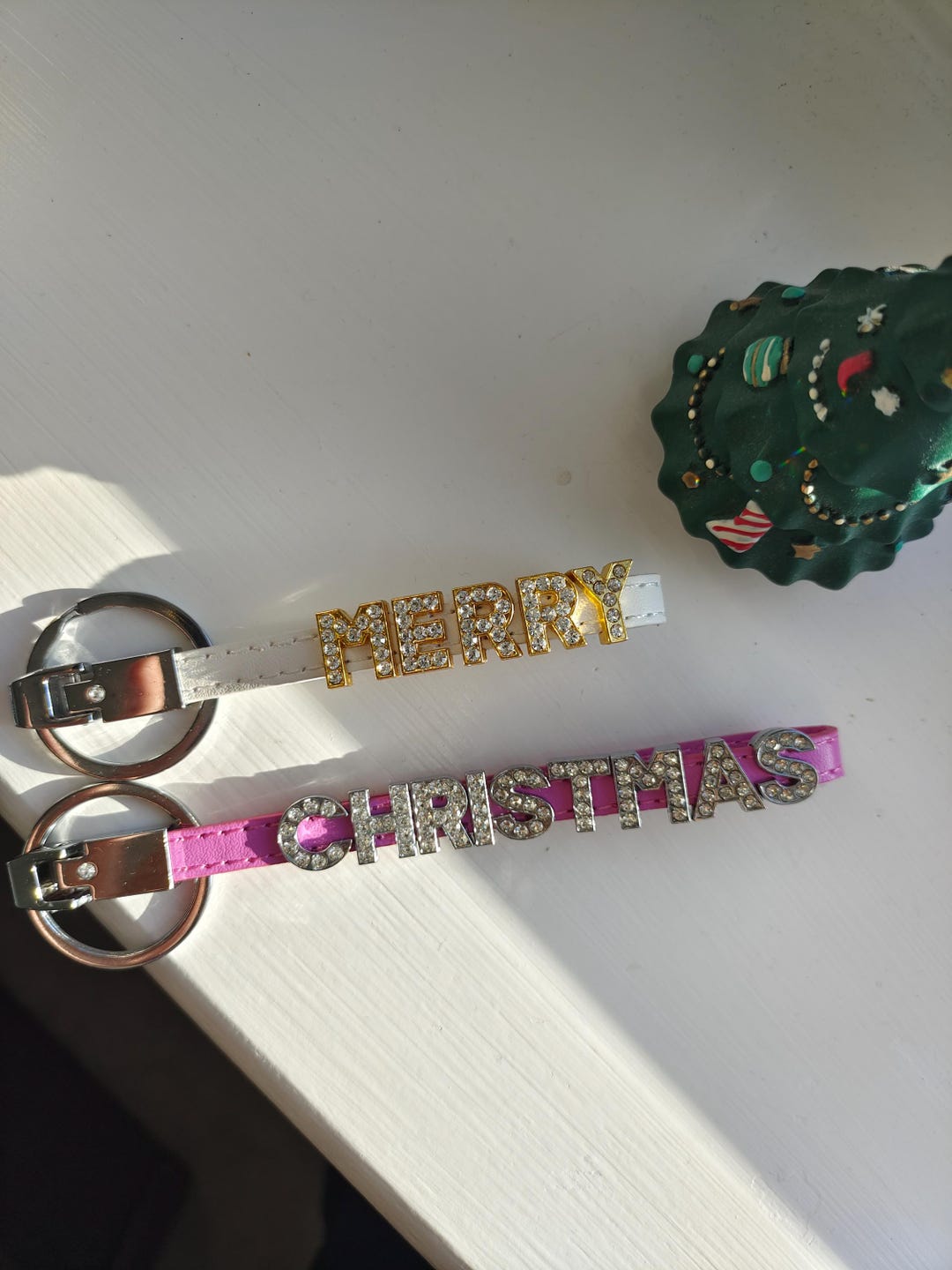 Special Custom Bling Keychain Personalised Name Keyring Sparkle ...