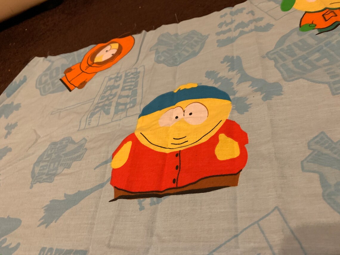 South Park Stan Kenny Cartman Kyle Crafts Remnant Material Fabric ...