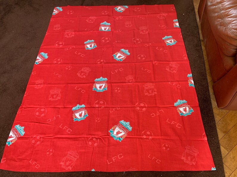 Liverpool Football Club Emblems Craft Remnant Fabric Material Piece ...