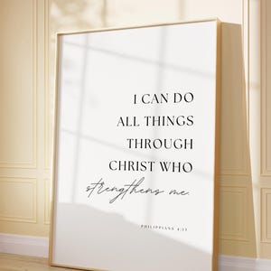 Philippians 4:13, I Can Do All Things Through Christ Who Strengthens Me ...