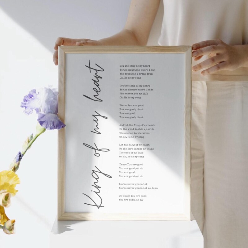 King of My Heart - Etsy