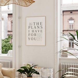 Jeremiah 29:11 | Bible Verse Wall Art | Scripture Wall Art | Bible ...