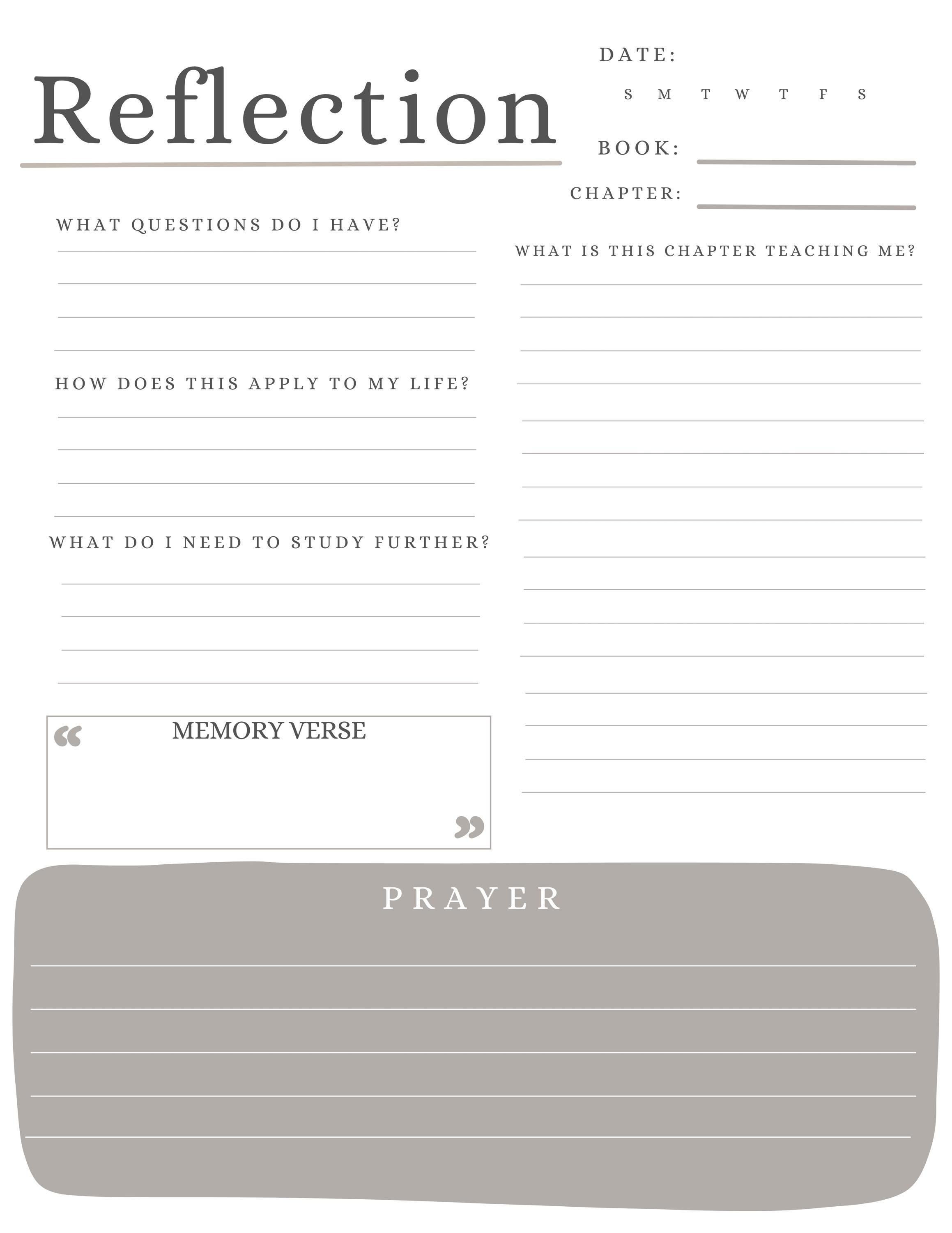 Digital Bible Study BUNDLE | Printable | Digital Bible Template | Bible ...