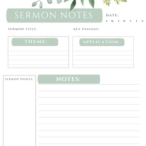 Digital Bible Study | Printable | Digital Bible Template | Bible ...