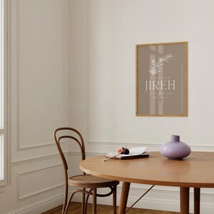Jireh Printable Wall Art, Hebrew Names of God, Minimalist (digital ...