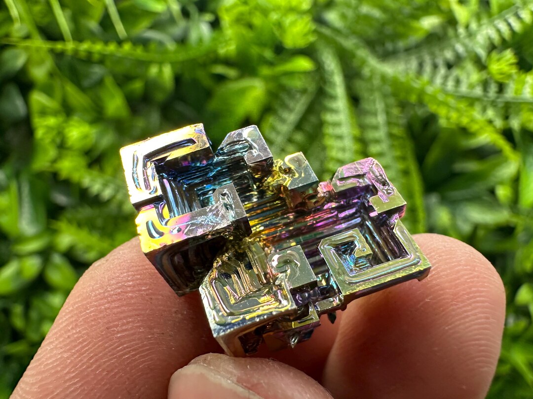 Stunning Bismuth ,gemstone Bismuth, Rainbow Crystal, Bismuth Pieces ...