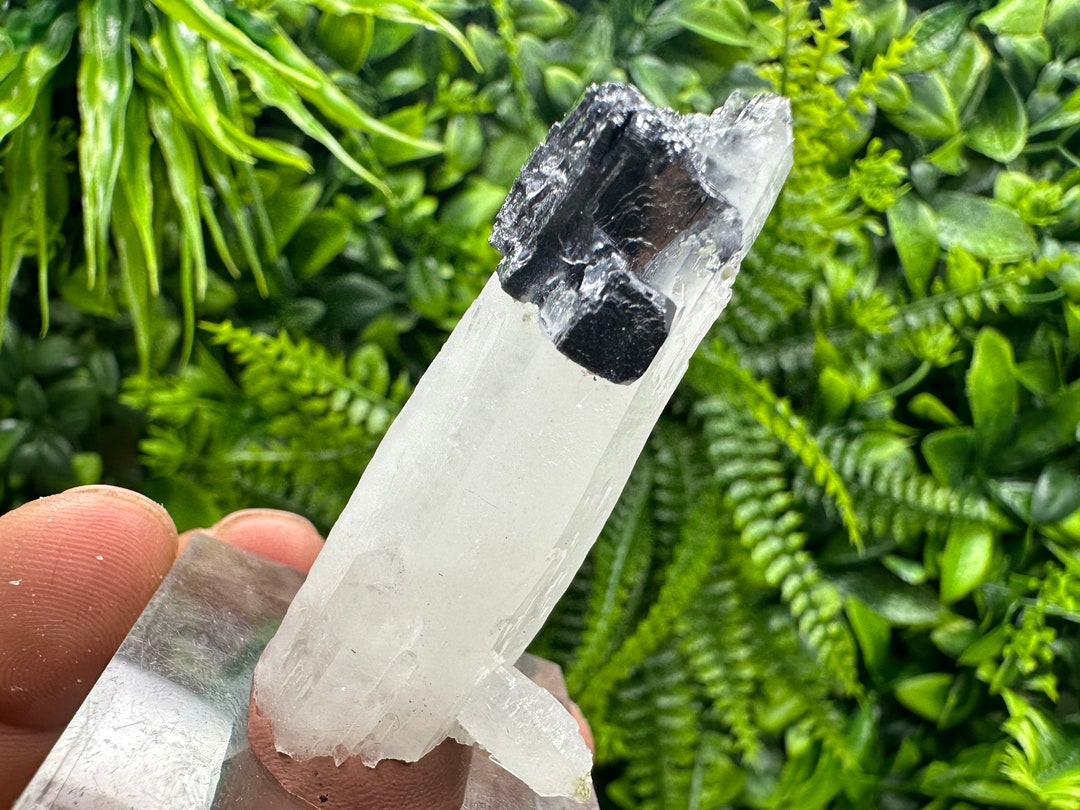 Stunning Transparent Quartz Whit Shiny Galena Natural Minerals Souvenir ...