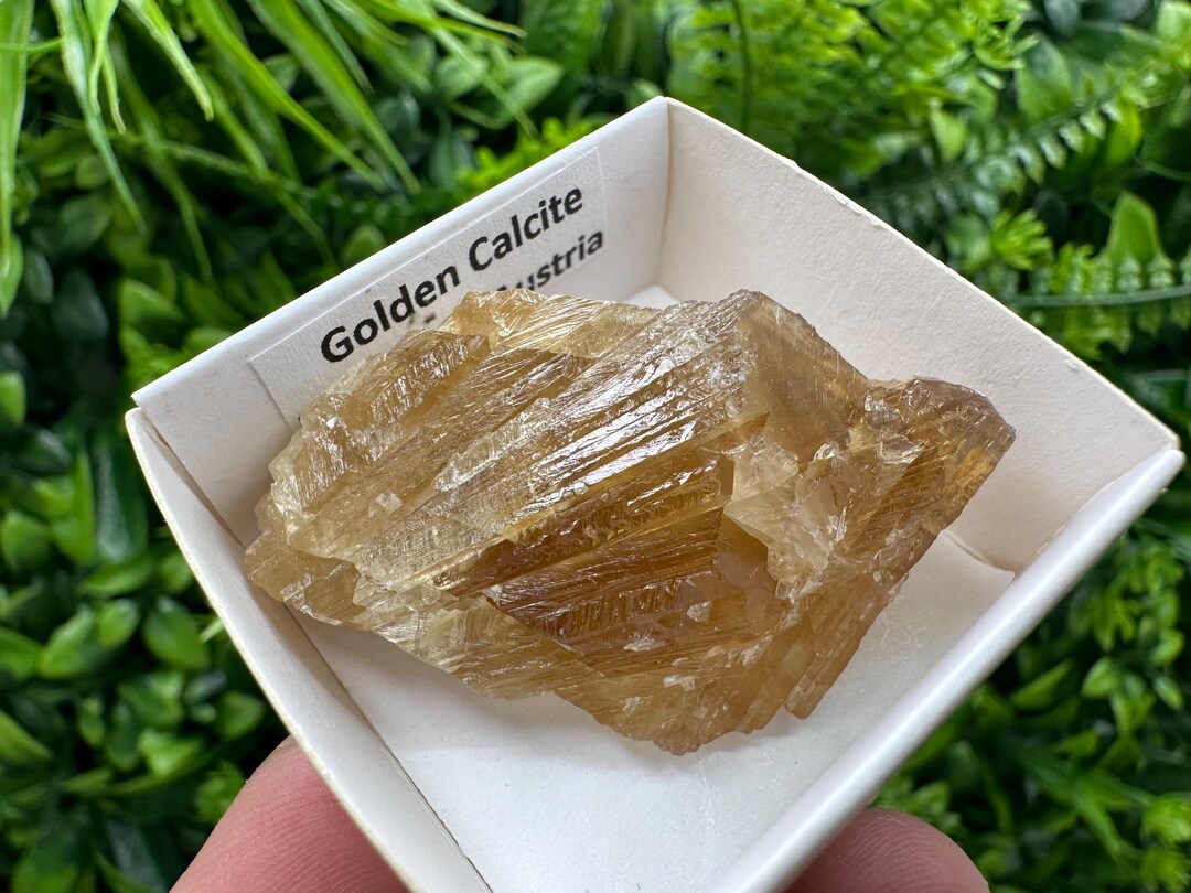 Raw Honey Calcite Stone - Rough Honey Calcite Crystal - Golden Calcite ...