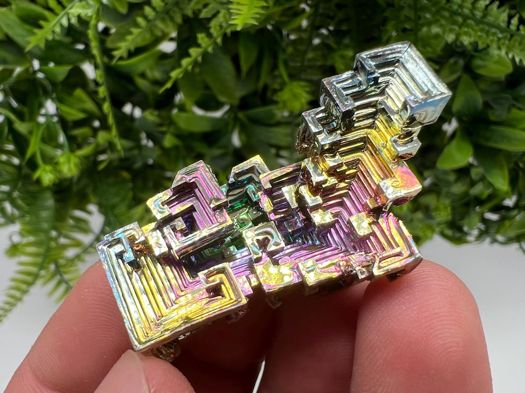 Stunning Bismuth ,gemstone Bismuth, Rainbow Crystal, Bismuth Pieces ...