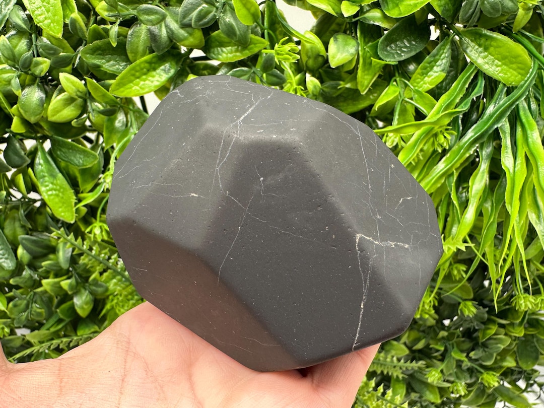 Freeform Shungite Crystal: EMF Protection Stone, 680 Grams - Etsy
