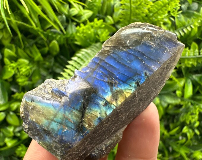 Natural LABRADORITE SLAB, Polished Labradorite Slice, Wholesale Raw ...
