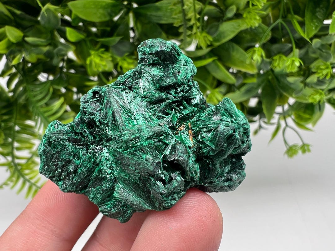 Green Polished Malachite Crystal, Congo Minerals, Chakra Stone - Etsy