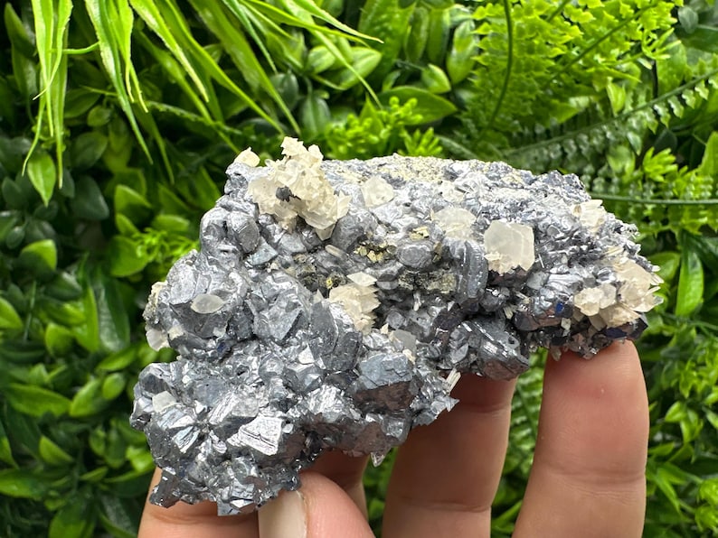 Beautiful Galena Spinel Law Whit Quartz,calcite From Borieva Mine ...