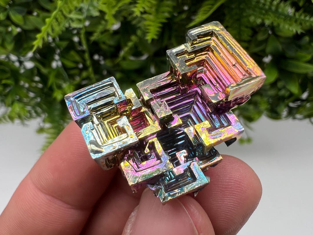 Stunning Bismuth ,gemstone Bismuth, Rainbow Crystal, Bismuth Pieces ...